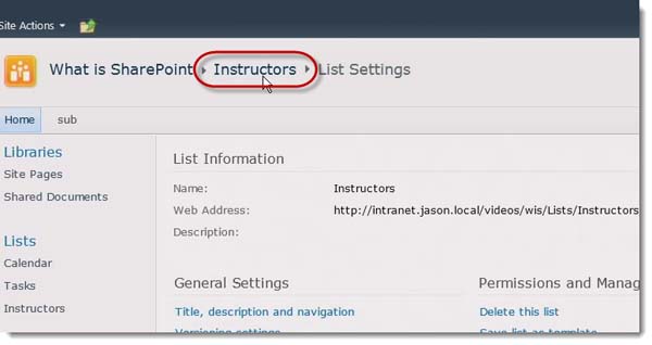 008-SharePoint-Lists-Filter-Contacts | Interface Technical Training