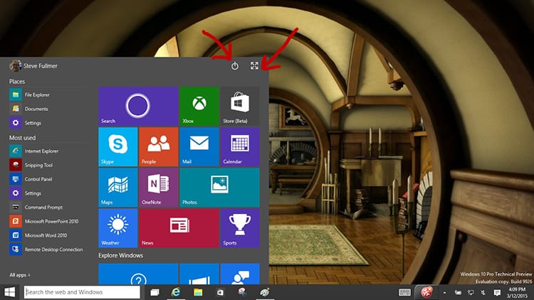 Windows 10 – First Look - Interface Technical Training Windows 10 – First Look - Interface Technical Training
